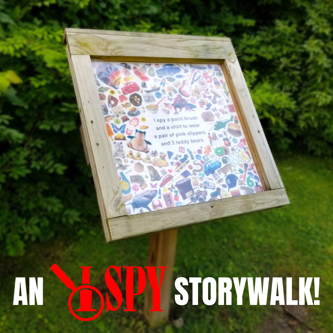 An I Spy Storywalk! | Clark Memorial Library