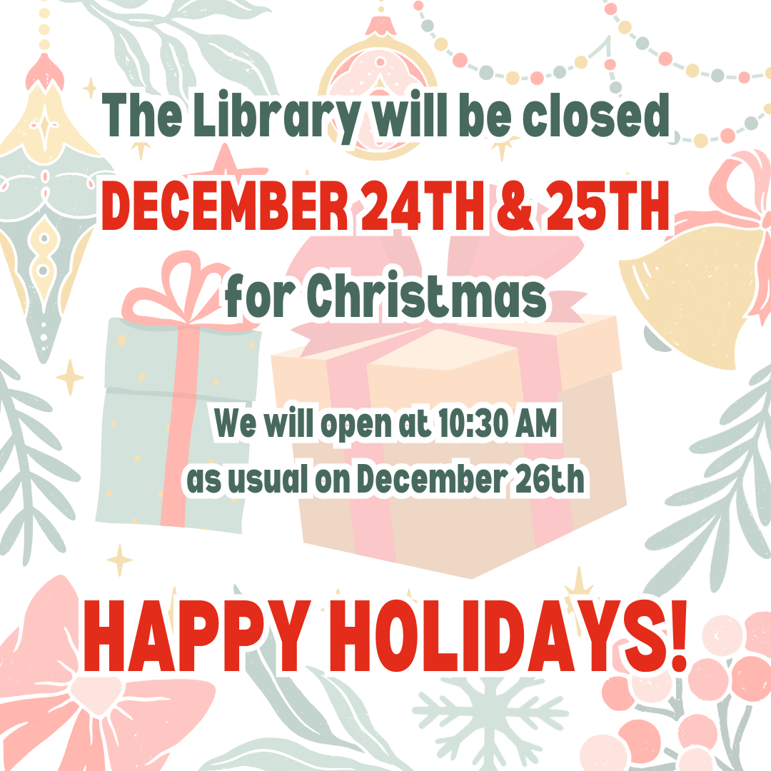 Christmas Hours 2024 | Clark Memorial Library