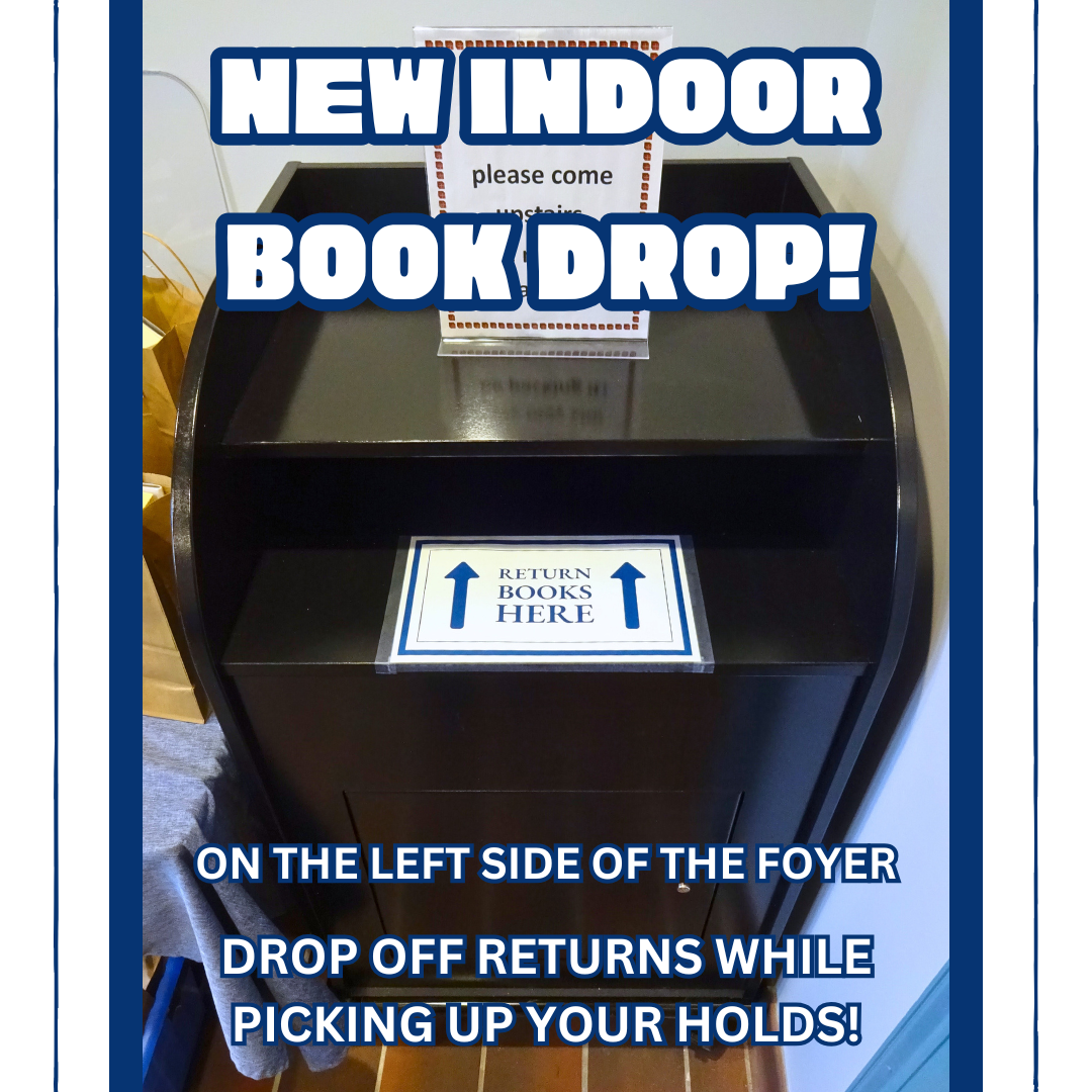 New Indoor Book Drop | Clark Memorial Library