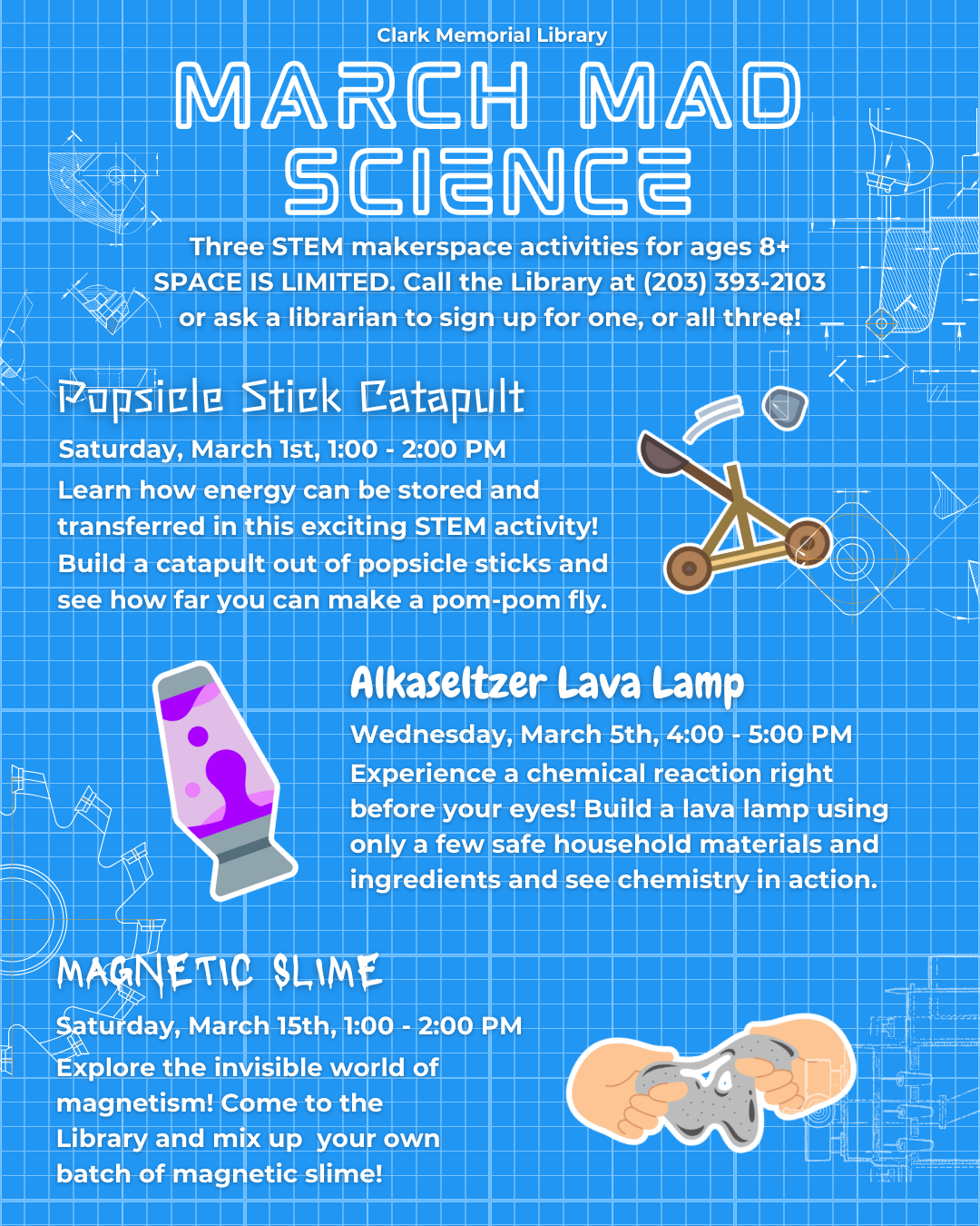 March Mad Science | Clark Memorial Library