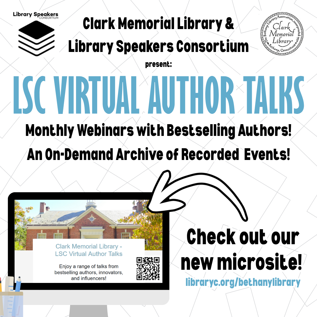 LSC Virtual Author Talks | Clark Memorial Library